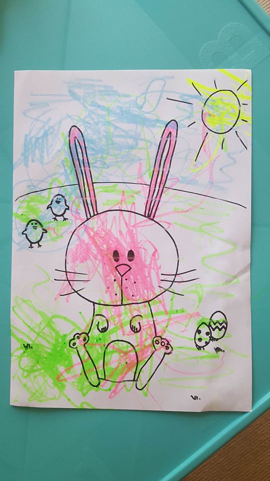 Lunables Crayons- Easter Bunny Craft | Relaxed Parenting