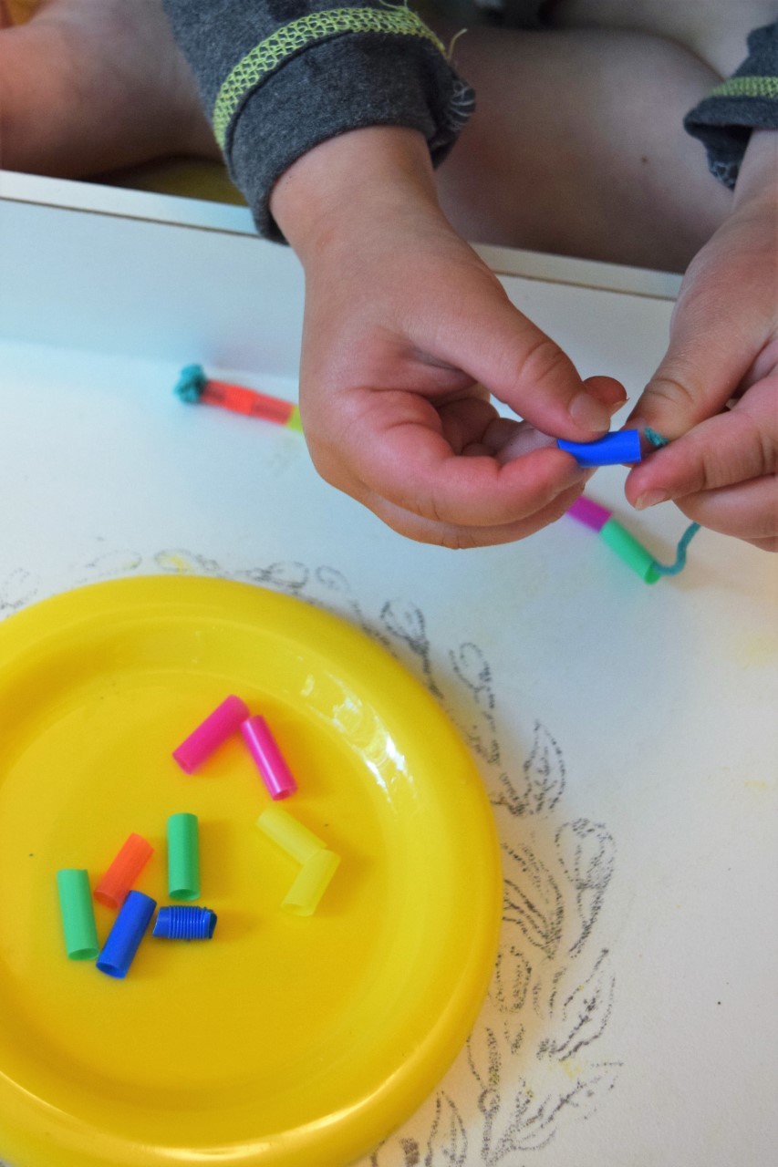 5 Fine Motor Activities Using Drinking Straws- Guest Blog | Relaxed ...